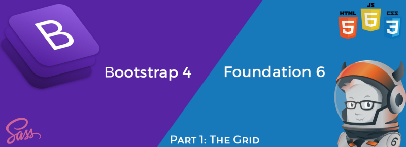 Part 1 Bootstrap 4 Vs Zurb Foundation 64 The Grid Codecarrot Blogs
